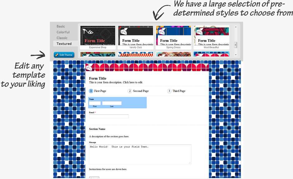 EmailMe Form | Customize your forms and surveys on emailmeform.com