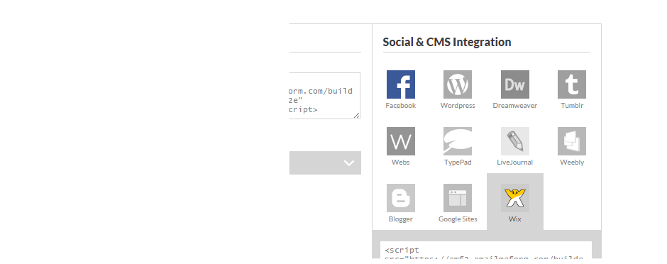 Social Media Forms for Facebook, Twitter, Blogger & More - EmailMeForm