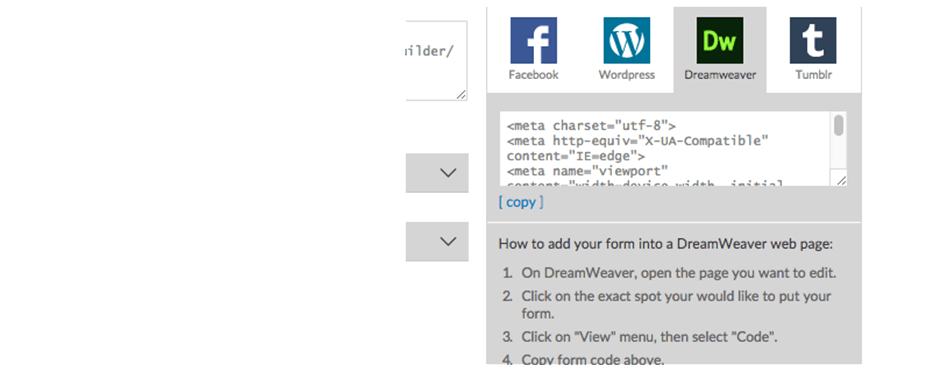 Social Media Forms for Facebook, Twitter, Blogger & More - EmailMeForm
